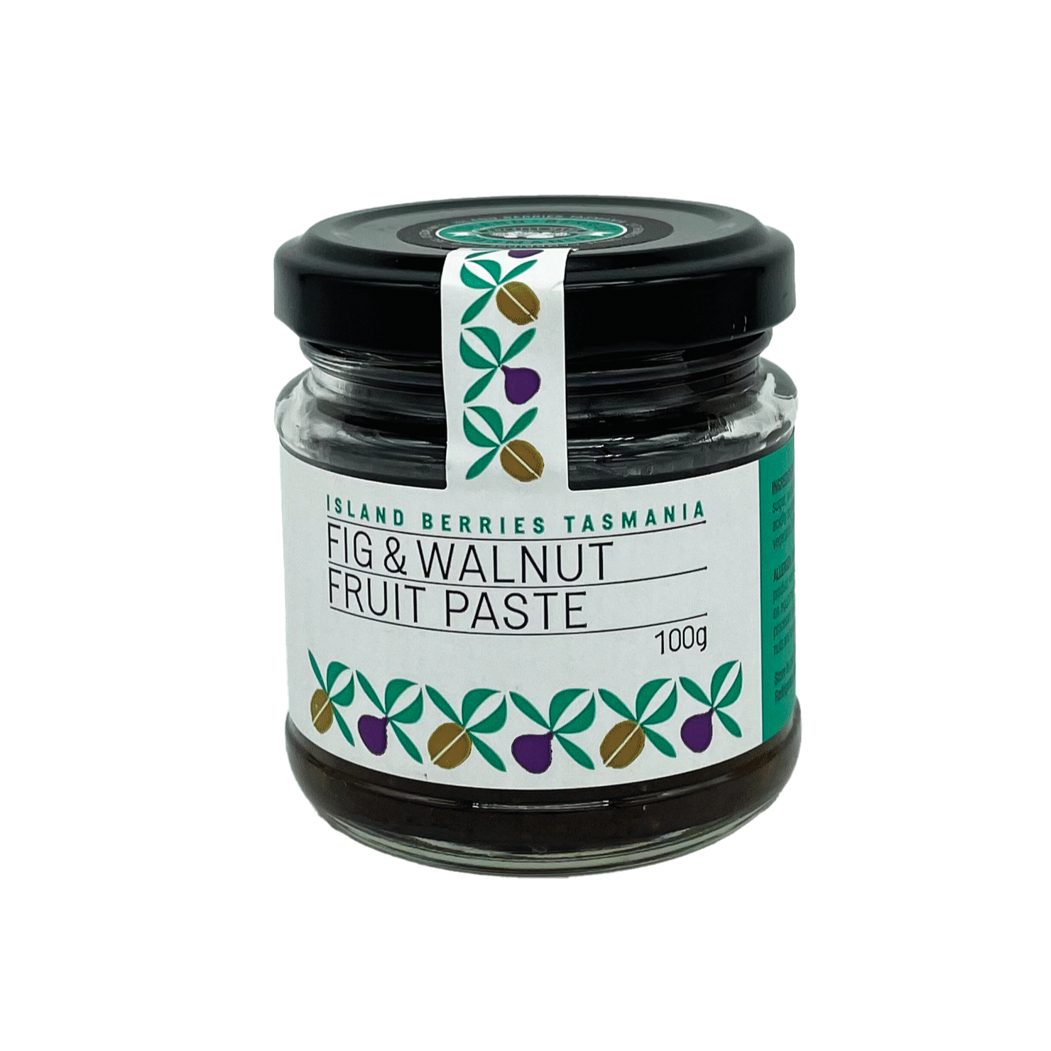 Island Berries Fig & Walnut Paste 100g – BAM Bread and Milk